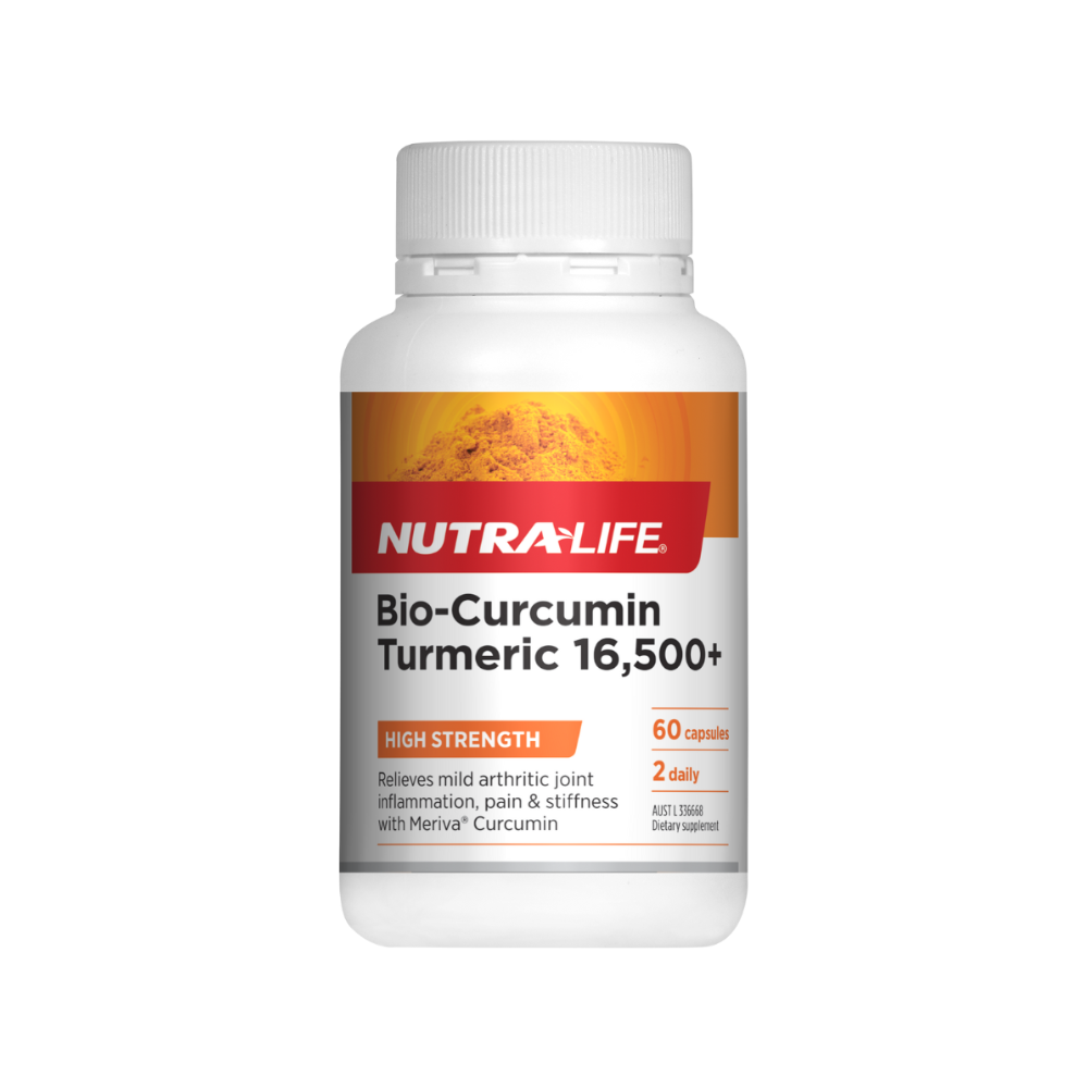 Nutra-Life Bio-Curcumin Turmeric 16,500+ 60 Capsules – Euro Classic
